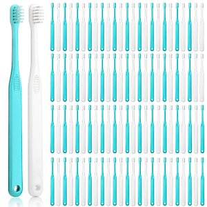 Guiqulai 100 Pcs Pet Toothbrush, Cat Toothbrush Dog Toothbrush Small Breed Dog Toothbrush Cat's Toothbrush for Cats, Puppies, and Small Breed Dogs Like Teacups, Chihuahuas