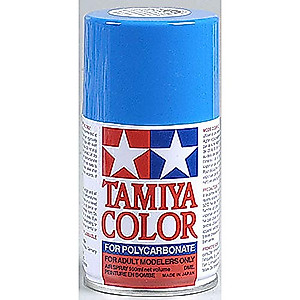 Tamiya America, Inc Polycarbonate PS-30 Brilliant Blue, Spray 100 ml, TAM86030