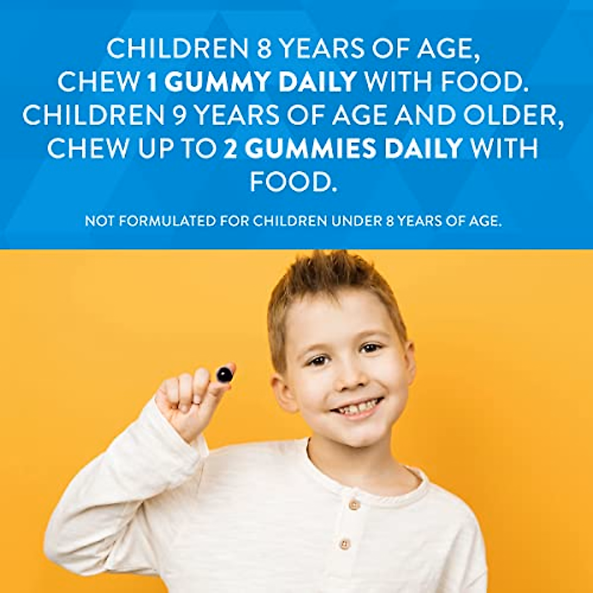 Nature's Way Kids Cool, Calm & Collected, Ages 8+, Grape Flavored, 40 Vegetarian Gummies