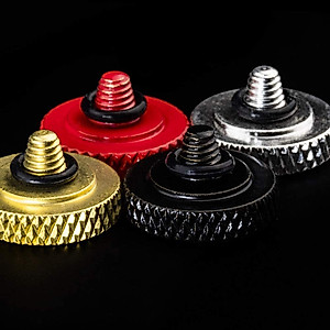 Camera Shutter Button (2 Pack/Silver) Upscale and Delicate Soft Shutter Release Button