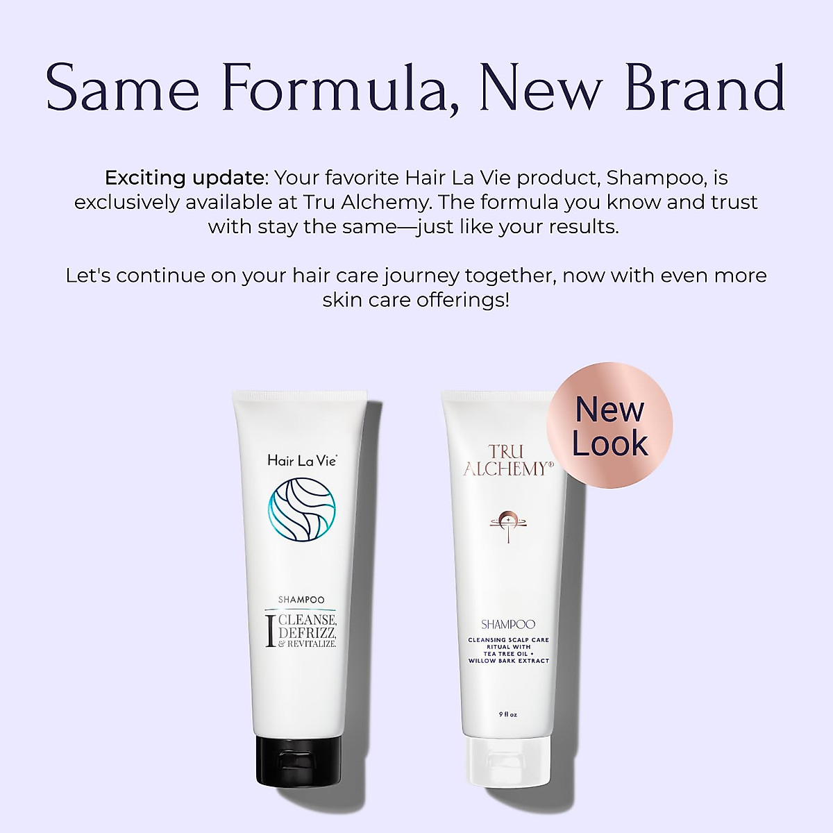 Tru Alchemy Shampoo & Conditioner - Best Shampoo and Conditioner for Dry Damaged Hair - Speed Up Hair Growth and Boost Volume, 9 fl oz.