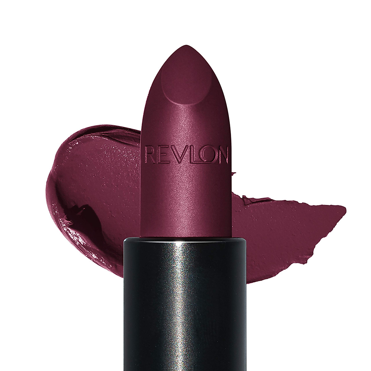 Revlon Super Lustrous The Luscious Mattes Lipstick, High Impact with Moisturizing Velvety Formula, Black Cherry, 0.74 oz