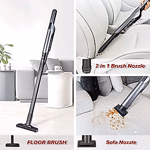 BOOMBLACK Handheld Vacuum Cordless 13Kpa, Hand Vacuum Cleaner Rechargeable with Charging Dock,Single Touch Empty, 1.4LB Lightweight for Deep Cleaning Hard Floor Carpet Car Pet