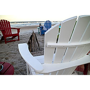 Trex Outdoor Furniture TXA15VL Yacht Club Shellback Adirondack Chair, Vintage Lantern