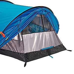 Quechua Waterproof Pop Up Camping Tent 2 Seconds Easy AIR II, 2 Man