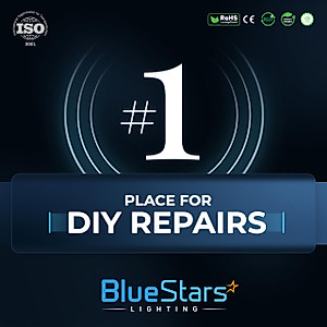 BlueStars Premium Quality 9W 21050 U-Shape 2 Pin Base Replacement UV Light Bulbs for DynaTrap Indoor Trap Models DT3009, DT3019, and DT3039 - Pack of 6