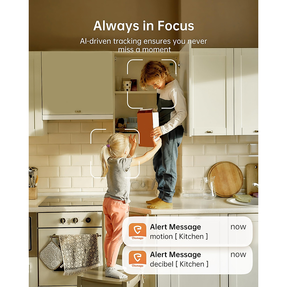 CZEview 3K 5MP Security Camera Indoor, 2.4/5Ghz WiFi Pet Camera Baby Monitor with Phone App, Remote Pan Tilt Zoom, Night Vision, Motion Detection, Auto Tracking, Two Way Talk, Works with Alexa