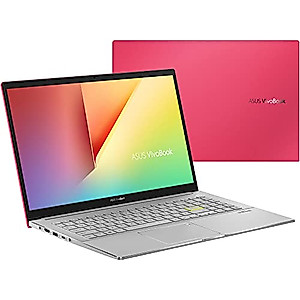 ASUS 2023 VivoBook S15 15.6" FHD IPS Red Laptop (Intel i5-1135G7 4-Core, 8GB RAM, 1TB PCIe SSD, Intel Iris Xe, Backlit KYB, FP, Thunderbolt 4, WiFi 6, BT 5.0, HD Webcam, Win 11 Home) w/Hub