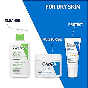 CeraVe Hydrating Cleanser | 236ml/8oz | Daily Face & Body Wash for Normal to Dry Skin