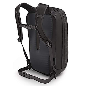 Osprey Transporter Panel Loader Laptop Backpack, Camo Black, One Size