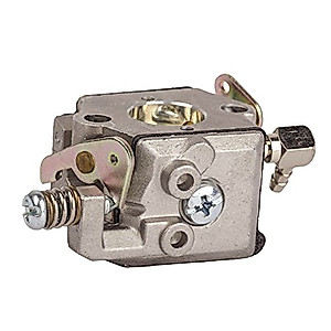 NIMTEK 640347 Carburetor for Tecumseh TC200 TC300 640347A TM049XA 2-Cycle Vertical Engine Strikemaster Jiffy Ice Auger with Fuel Line Fuel Filter