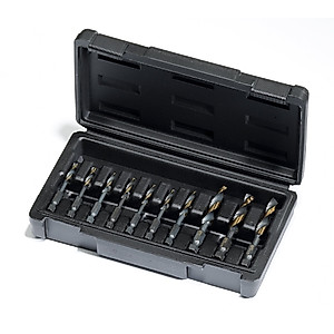 Champion DT22HEX-SET10 Combination Drill and Tap Set, 10-Piece