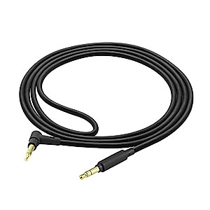 GEEKRIA Audio Cable Compatible with Sony WI-1000XM2 WH-XB910N WH-XB900N WH-1000XM5 WH-1000XM4 WH-1000XM3 WH-CH520 WH-CH720N WH-910N Cable, 3.5mm Aux Replacement Stereo Cord (4 ft/1.2 m)