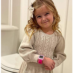 [Updated] POTTY FUN Potty Training Watch Timer | Remind Your Toddler to Go Potty | Fun Audio/Music Theme | Water Resistant and Child-Proof Lock of 3-Second Hold to Turn On/Off | Princess Potty Theme