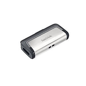 SanDisk Ultra 32GB Dual Drive USB Type-C (Five Pack) Works with Smartphones, Tablets, and Computers (SDDDC2-032G-G46) Bundle with (2) Everything But Stromboli Lanyard