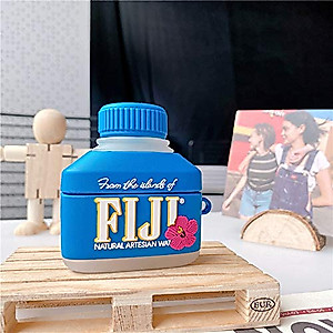 Airpod Pro Case, Cute 3D Funny Basketball Jersey Cartoon Soft Silicone Cover, Kawaii Fun Cool Keychain Design Skin, for Girls Children and Boys Airpod Pro Case (KANSDF/PRO Blue Bottle)