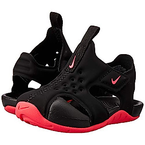 Nike Kids' Sunray Protect 2 Black/Racer Pink 943827-003 (Size: 3C)