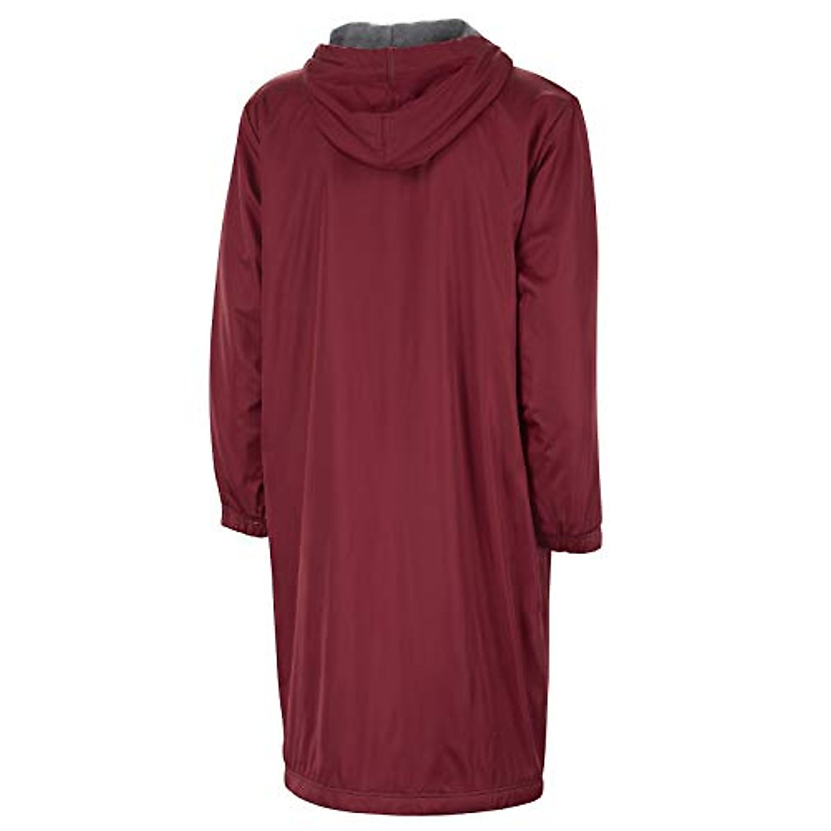 Speedo womens Parka Fleece Lined Team Colors Bomber Jacket, Speedo Maroon, Small US