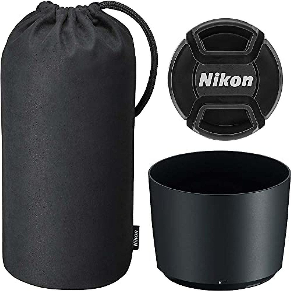 Nikon Intl. AF-S NIKKOR 200-500mm f/5.6E ED VR Lens with Essential Accessory Bundle. Includes SanDisk 64 Ultra Memory Card, 57inch Professional Tripod & Much More. 20058