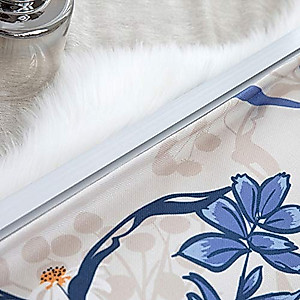 Artdix Roman Shades for Windows, Floral Blackout Cordless Roman Shades for Farmhouse, Doors, Kitchen Windows, Easy to Install