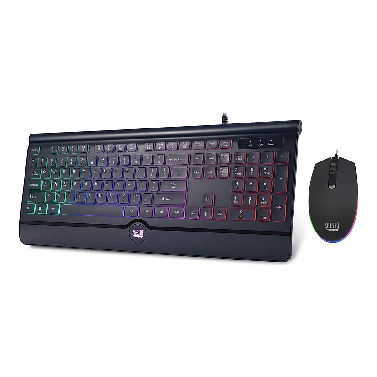 Adesso EasyTouch 137CB Illuminated Gaming Keyboard & Mouse Combo