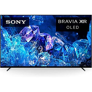 Sony XR77A80K Bravia XR A80K 77" 4K HDR OLED Smart TV (2022 Model) Bundle with Premiere Movies Streaming + 37-100 Inch TV Wall Mount + 6-Outlet Surge Adapter + 2X 6FT 4K HDMI 2.0 Cable