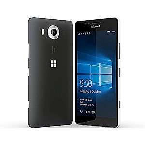 Microsoft Lumia 950 XL RM-1085 32GB Black, Single Sim, 5.7", 20MP, 3GB Ram, Unlocked International Model, No Warranty