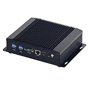 HUNSN Firewall Micro Appliance, OPNsense, VPN, Router PC, Core I5 8260U / 8265U, RM02, 6 x Intel 2.5GbE LAN, AES-NI, HDMI, SIM Slot, DDR4 8G RAM, 128G SSD