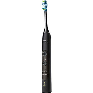 Philips Sonicare HX9610/17 ExpertClean 7300 Electric Toothbrush with BrushSync Technology and Smartimer & BrushPacer - (Black)