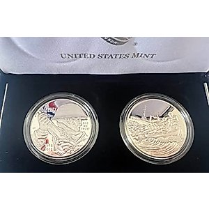 2018 P WWI World War One Centennial (Coast Guard) Medal Set Dollar US mint Proof