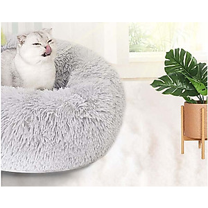 Generic Small Dog Bed, Faux Fur and Polyester, 28"x28", Machine Washable