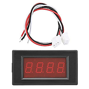5135A 3 1/2 Digit Red LED Digital Volt Voltmeter Panel Meter DC Voltmeter Voltage Meter(DC50V/DC100V/DC200V)