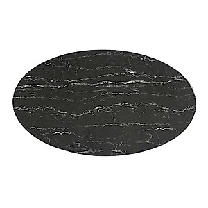 Modway Lippa Dining Table, 54 x 31.5 x 28.5, Black