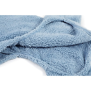 Esobo Dog Apparel Autumn Winter Soft Plush Cotton Dog Coats Pullover extra turtleneck Dog Pajamas Jumpsuit Outfit Clothes for Small Medium Large Dogs