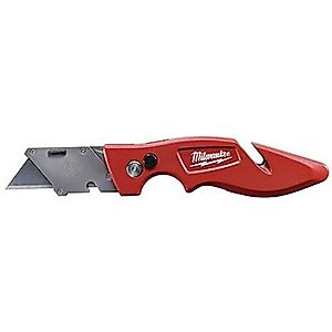 Milwaukee 48-22-1901 Fastback Press and Flip Utility Knife with Belt Clip and Onboard Wire Stripping
