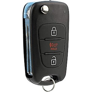 KeylessOption Keyless Entry Car Remote Flip Ignition Key Fob for 2011-2013 Kia Soul 2012-2013 Kia Sportage