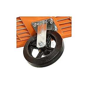 Global Industrial Depot Platform Truck, 6 Wheel, Steel Grating Deck, 60 x 30, 3200 Lb. Capacity