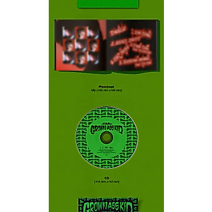DREAMUS ZICO Grown Ass Kid 4th Mini Album PhotoBook Version CD+Poster on Pack+Photobook+Sticker+Tracking Sealed, GREEN