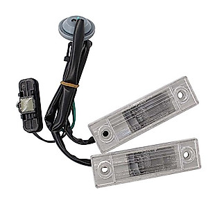 Rear Trunk Release Switch Licence Plate Lamp Light Switch Button Assembly Replacement for Chevrolet Cruze 2011-2014 Replace# 95107229 95961097