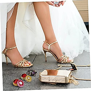 FOMIYES 12pcs Cream Bottle Wax Storage tin Lip Balm containers Candle Making tin Ornament Container Kitchen Flavor Canister tin Cups Jars Sugar Storage tins Tinplate Travel Metal tin Box