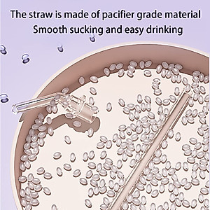 Credrink 12oz Insulated Water Bottle for Kids,Water Bottle with Straw,kids Stainless Steel Water Bottle,Kids Water Bottle for School,Leak-Proof and Scald-Proof with Cute Designf for Girls & Boys（Pink）