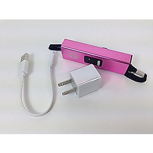 Slider 3 Million Volt Mini Stun Gun Flashlight Pink