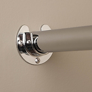 Closet Pro HD CD-0010-CH Heavy Duty Closet Pole Sockets, Chrome