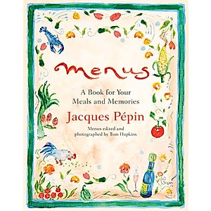 Menus: A Book for Your Meals and Memories