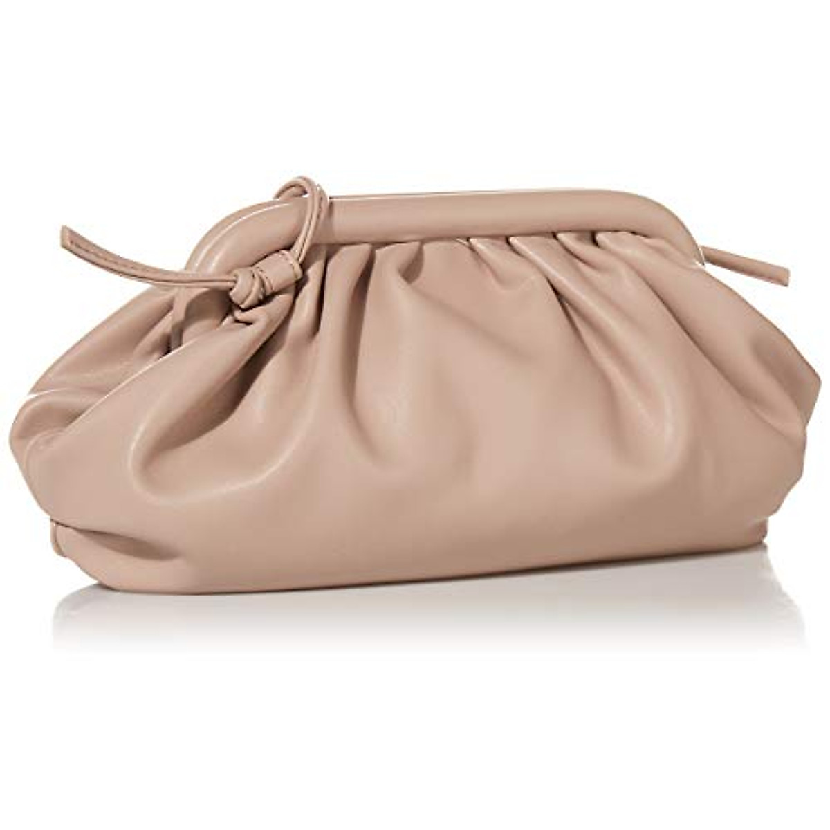 Steve Madden womens Steve Madden NIKKI Clutch Crossbody, Taupe, One Size US