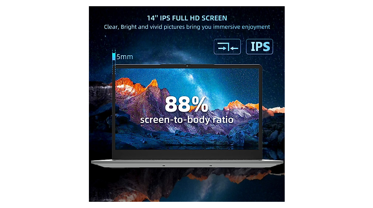 Jumper Laptop - 24GB RAM, 1TB SSD, Intel i5 Power