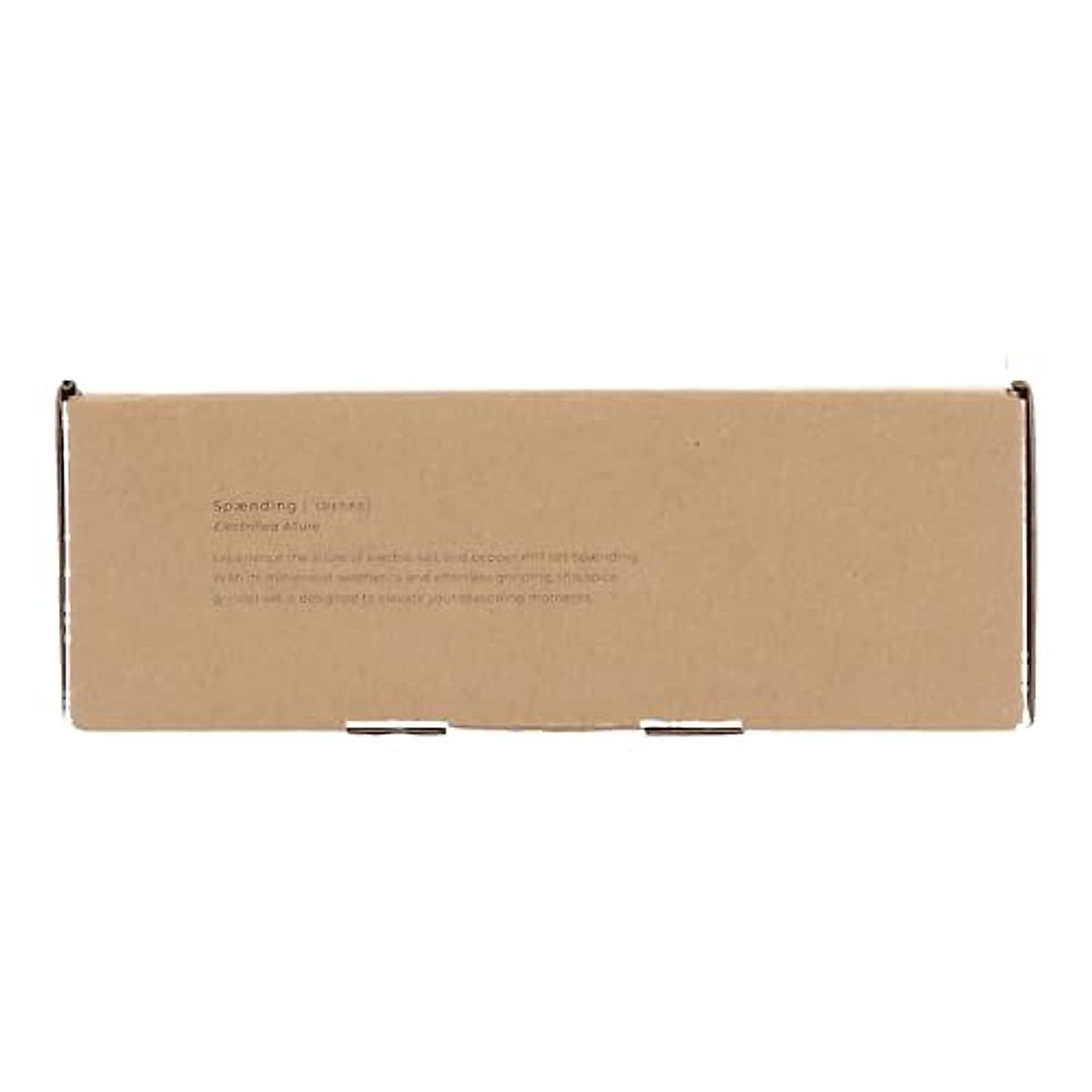 LARS NYSØM Electric Salt and Pepper Grinder Set I Automatic Salt and Pepper Mills with Adjustable Ceramic Grinder I USB Rechargeable Electric Spice Grinder Set (Carbon Black)