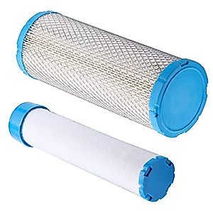 HIPA Outer Inner Air Filter for Kawasaki 11013-7044 11013-7020 11013-7019 11013-7045 Kohler 25 083 01 25 083 01-S 2508301 25 083 04 2508304 JD M131802 M131803