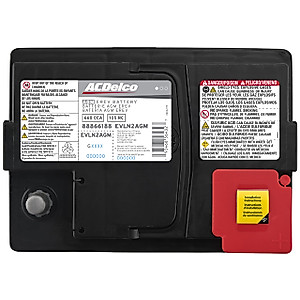 ACDelco Silver EVLN2AGM 24 Month Warranty EREV AGM BCI Group LN2 Battery