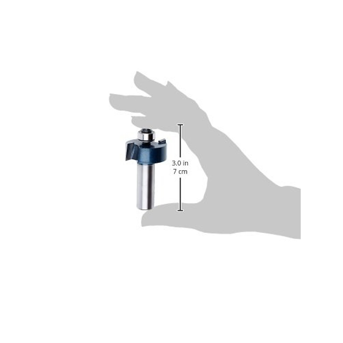 Bosch 85590M 3/8 In. x 1/2 In. Carbide Tipped Rabbeting Bit